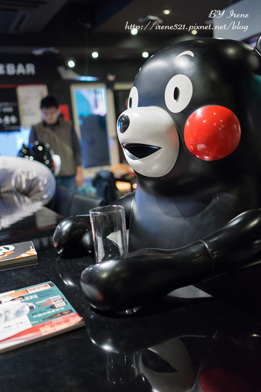 【熊本－景點】停下急促的腳步，跟Kumamon 部長一起微醺吧．KUMA BAR(くまBAR) @Irene's 食旅．時旅
